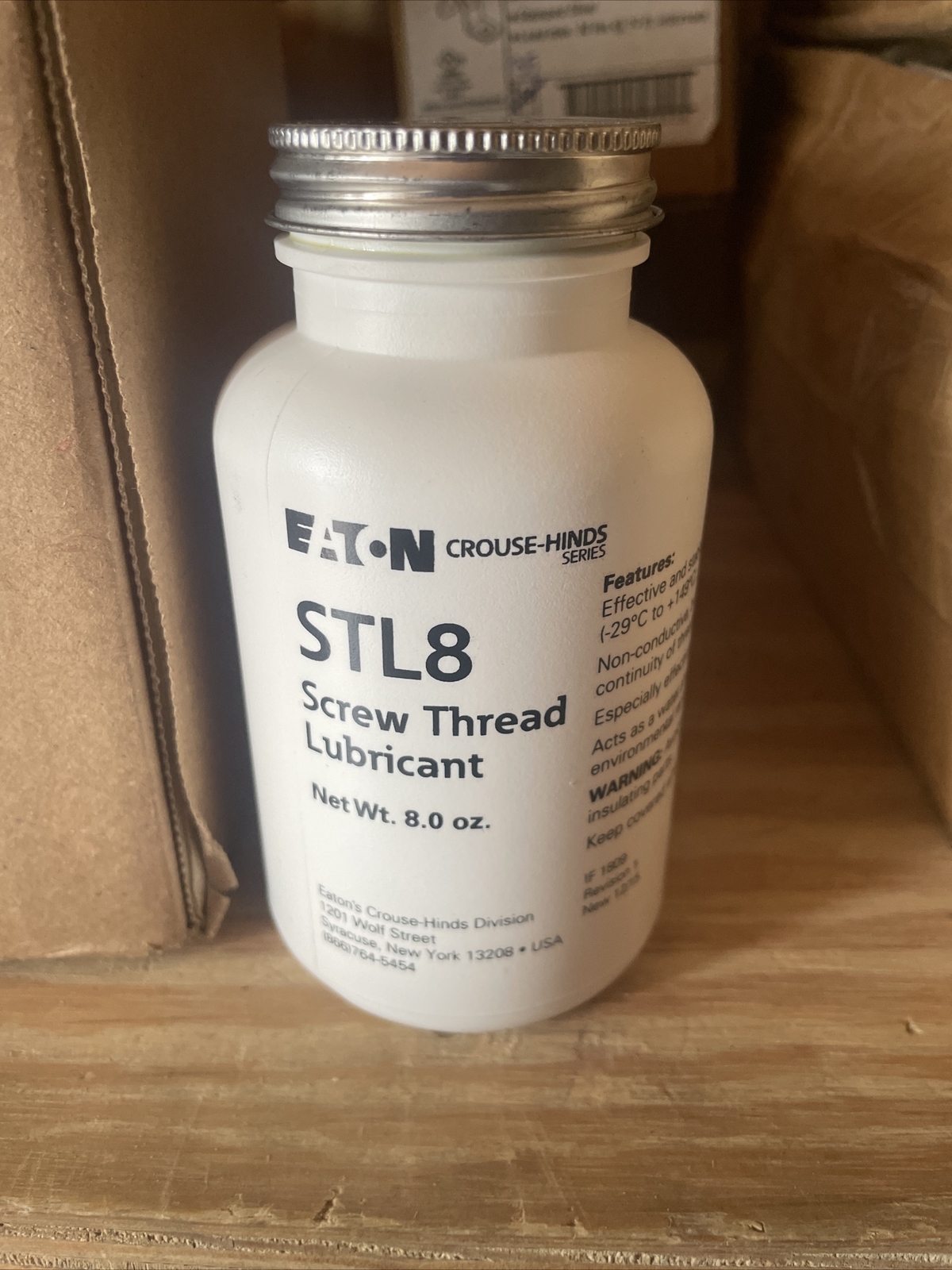 Eaton STL8 Screw Thread Lubricant 8oz Bottle | eBay