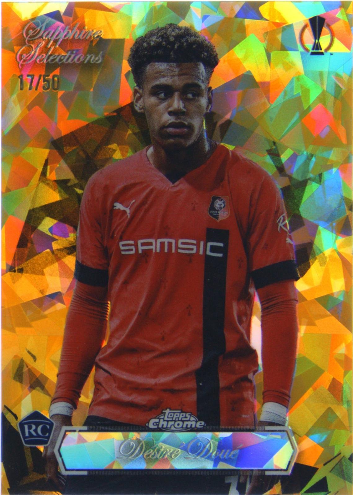 2022-23 Topps Chrome Sapphire Edition UEFA Club Competitions - Sapphire ...