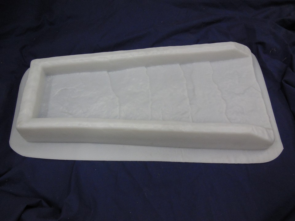 Slate Look Downspout Splash Guard Concrete Cement Craft Mold 7047 ...