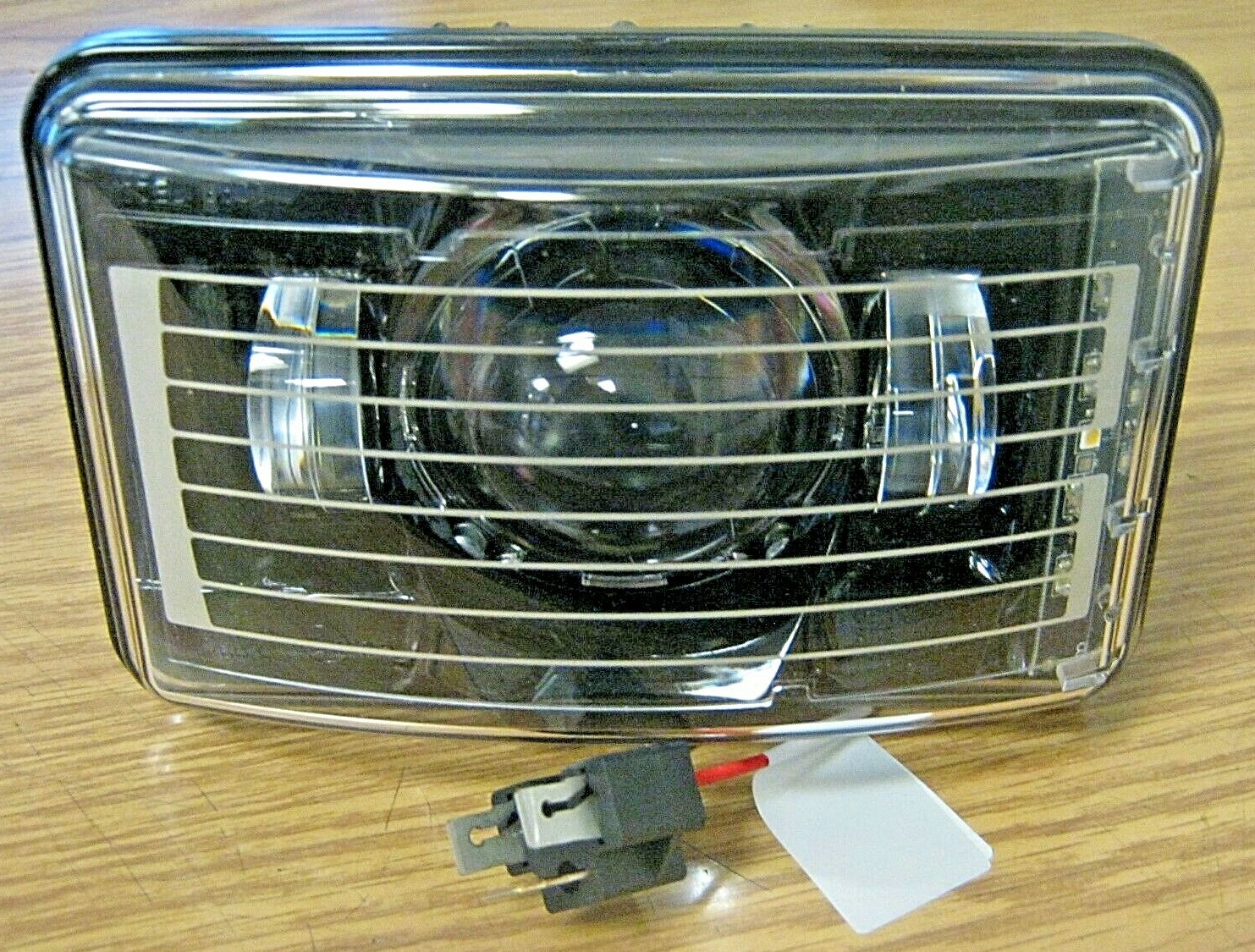 NEW SET of 2 JW SPEAKER LED HIGH BEAM HEADLIGHTS 4" X 6" HEATED LENS ...