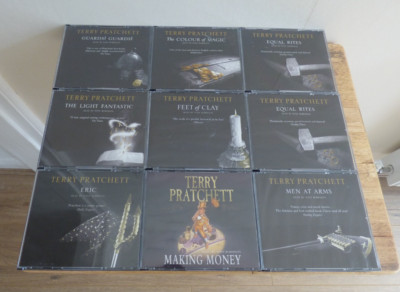 9 x Terry Pratchett CD Audio Books Bundle job lot collection | eBay UK