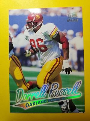 DARRELL RUSSELL - RC ROOKIE #193 OAKLAND RAIDERS - S CAROLINA - 1997 ...