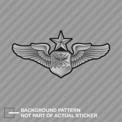 CSO Senior Combat Systems Officer Badge Wings Sticker aviation badges ...