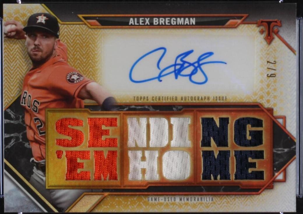 2021 Topps Triple Threads - Triple Threads Autograph Relics Alex ...