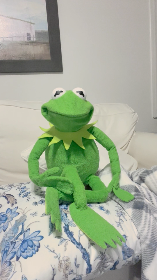 Kermit Frog Rod Puppet | eBay