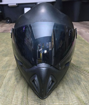Beater Motorcycle Helmet: HDDOT Predator Dual Sport Helmet | eBay