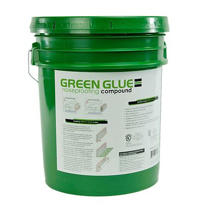 Green Glue Soundproofing Damping Compound - 5 Gallon Pail Bucket ...