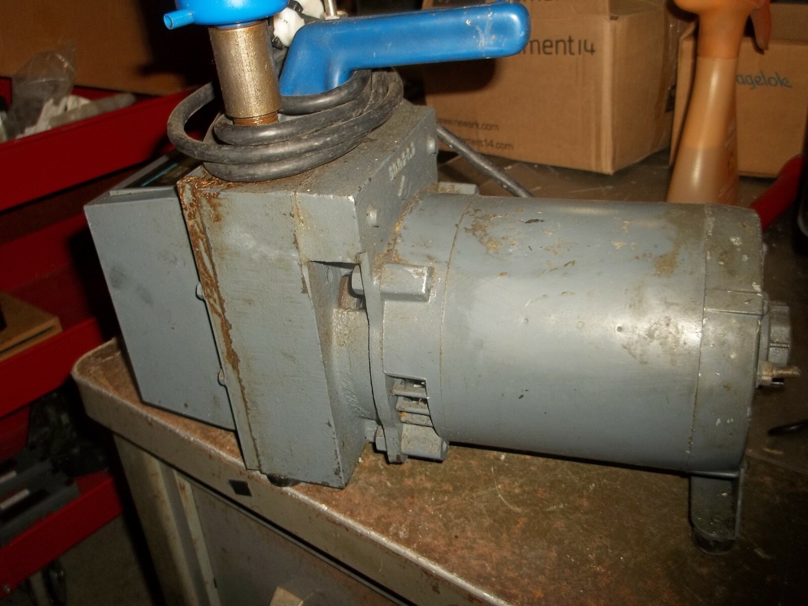 BEUHLER 20-2850-160 IMPREGNATION VACUUM PUMP WESTINGHOUSE 317P 173 ...