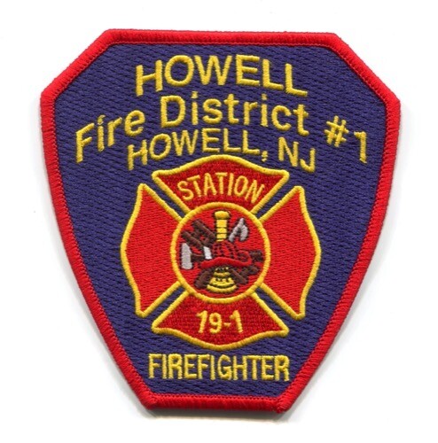 Fire Department Patches CLARK NEW JERSEY FIRE DEPARTMENT PATCH