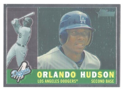 Orlando Hudson 2009 Topps Heritage Chrome 1138/1960 Card# CHR-169 | eBay
