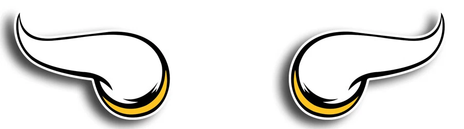 Vikings Logo Horn