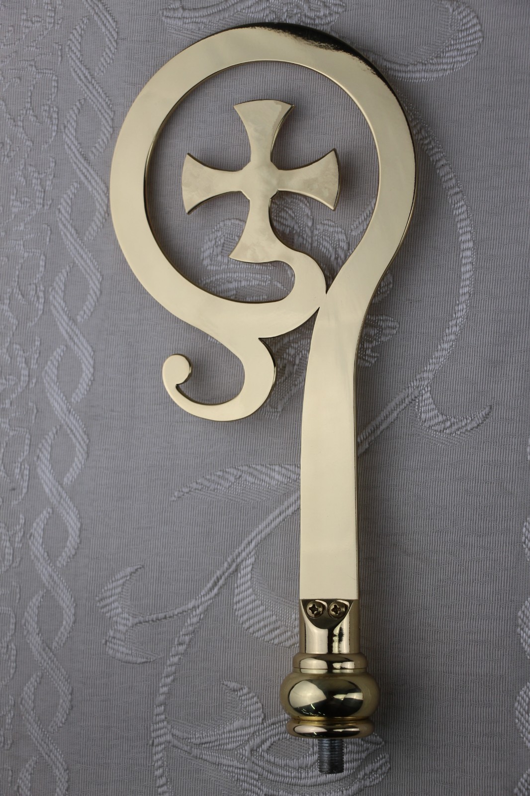Surprised Price NEW Brass Bishop Crosier - pastoral staff - Height 65 ...