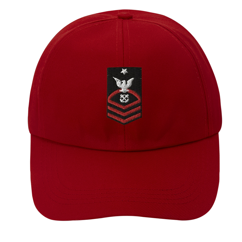 Navy Senior Chief Petty Officer Embroidered Hat, Baseball Cap, Veteran ...