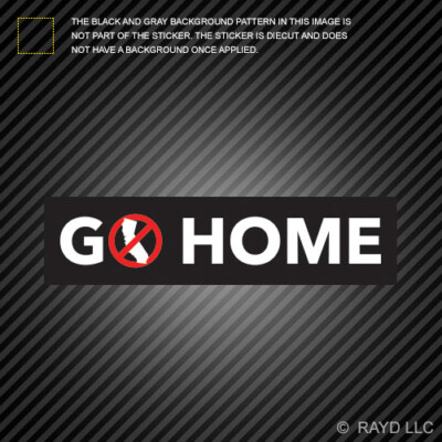 Go Home Go Back to California Sticker Die Cut Vinyl californication no ...
