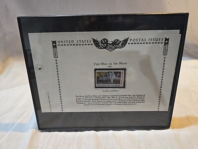 1969 Unused 10c U.S. Postage Stamp First Man on the Moon - Apollo NASA ...