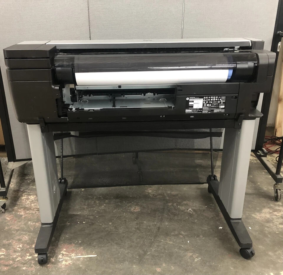 HP DesignJet T830 24” Large Format MFP Printer, F9A28A Plotter | eBay