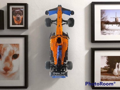 Lego Technic McLaren F1 Car 42141 Wall Display Mount Bracket Hook ...