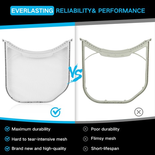 Dryer Lint Filter Screen Compatible for ADQ566564 Clothes Dryer Durable ...