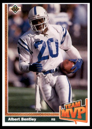 1991 Upper Deck #461 Albert Bentley Indianapolis Colts Football Card | eBay