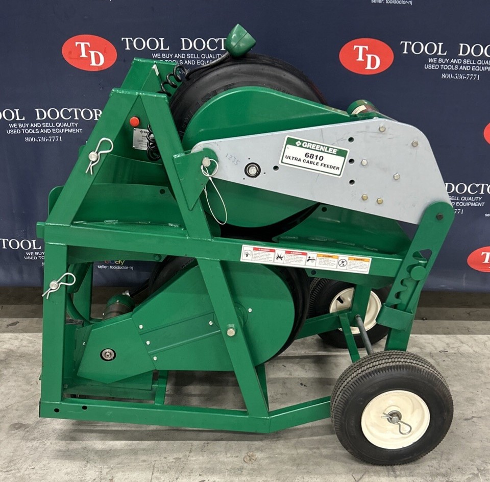 *BRAND NEW* Greenlee 6810 Ultra Cable Feeder For Super Ultra Tugger ...