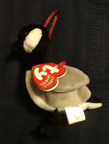 TY LOOSY the GOOSE JINGLE BEANIE Ornament New | eBay