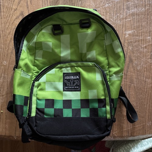 Minecraft Creeper Mini Backpack Boys/Girls Great Condition | eBay