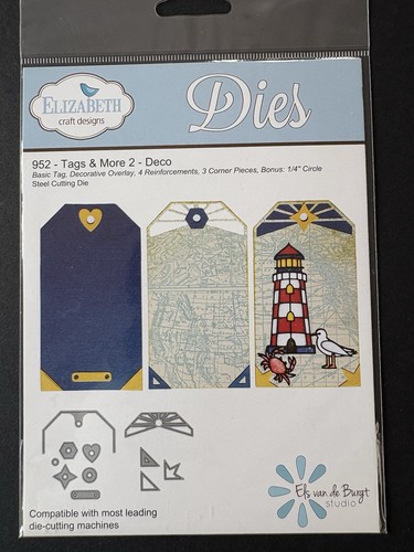 Elizabeth Tags & More 2 Deco Create Three Designs Set New Metal Cutting ...