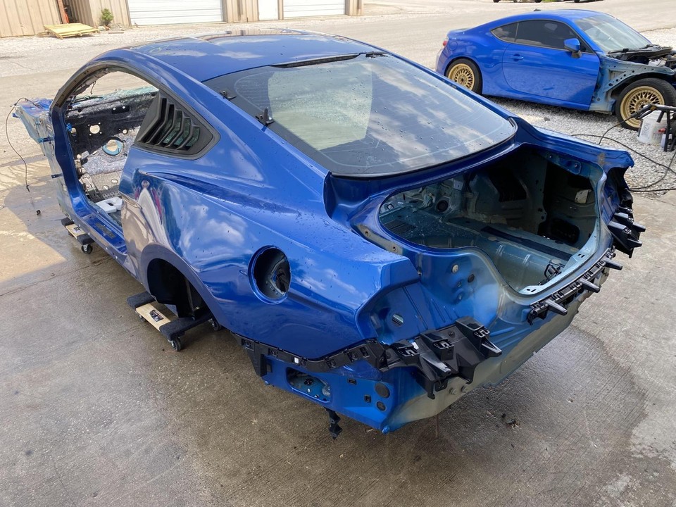 2015-2023 Ford Mustang GT S550 Shell Bare Chassis Frame Rails Apron ...