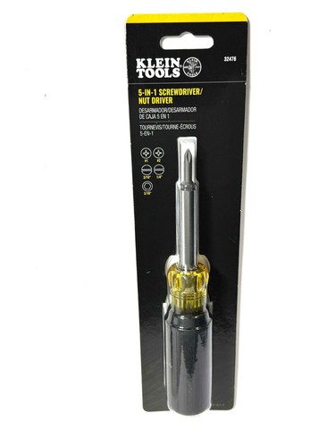 Klein Tools 32476 Screwdriver -5 In 1 92644324765| eBay