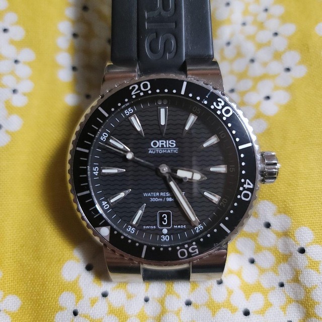 Oris Divers Black Unisex Adult Watch - 7533P for sale online | eBay