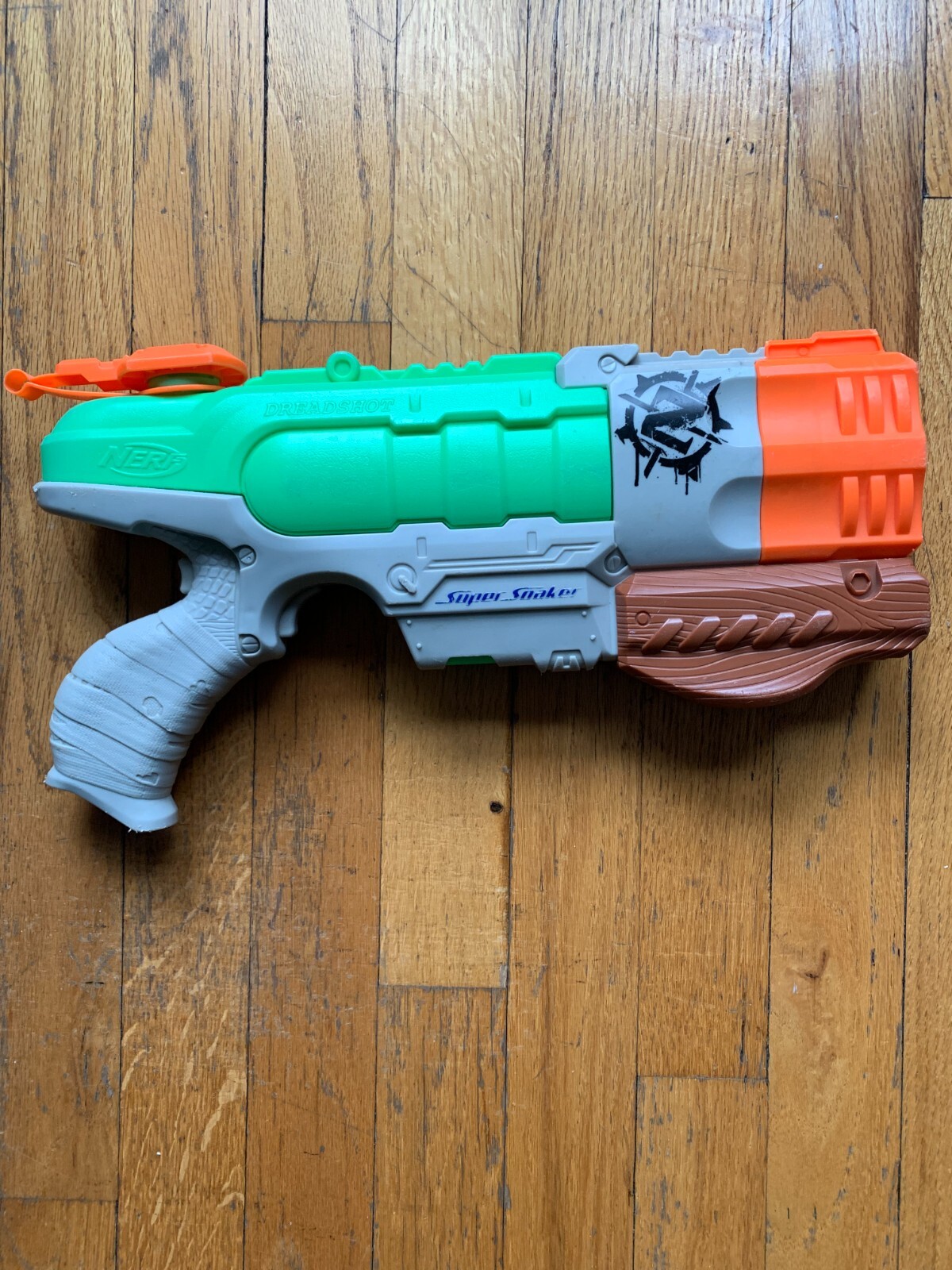 NERF Super Soaker Zombie Strike Dreadshot Water Blaster (Working ...