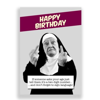 FUNNY BIRTHDAY CARD | RETRO BIRTHDAY CARD | RUDE BIRTHDAY CARD | eBay UK