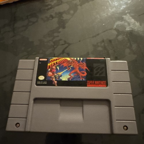 Super Metroid - Super Nintendo SNES 1994 - Tested & Working - Authentic ...