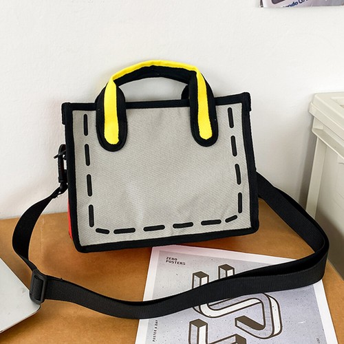 Women Shoulder Bag 2D Bags Comic Handbag Casual Fashion Messenger Bags ...