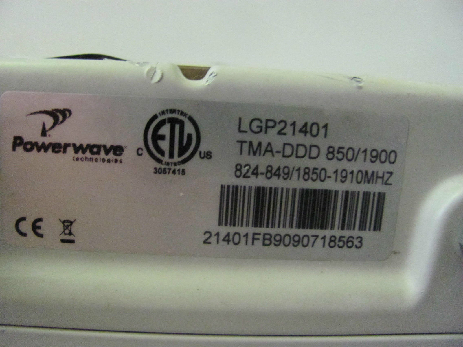 POWERWAVE LGP21401 TMA-DDD 850/1900 824-849/1850-1910MHZ | eBay