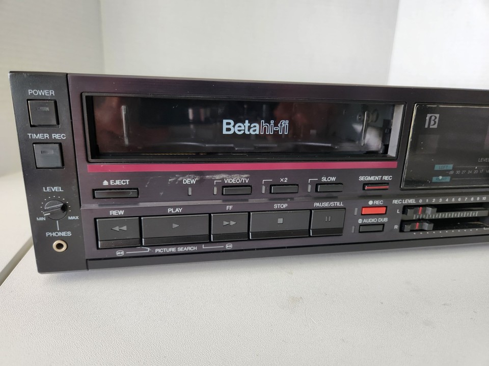 Vintage NEC Betamax BETA HI-FI VC-N70EU Stereo Video Cassette Recorder ...