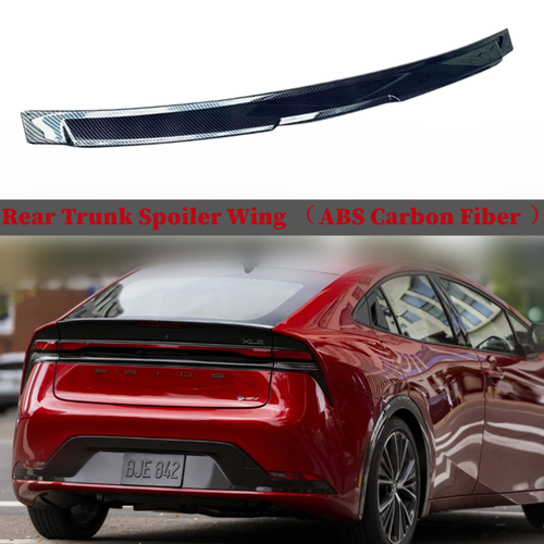 For 2023-2024 Toyota Prius ABS Carbon Fiber Hatchback Rear Trunk ...