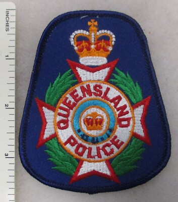 Vintage PATCH QUEENSLAND AUSTRALIA POLICE | eBay