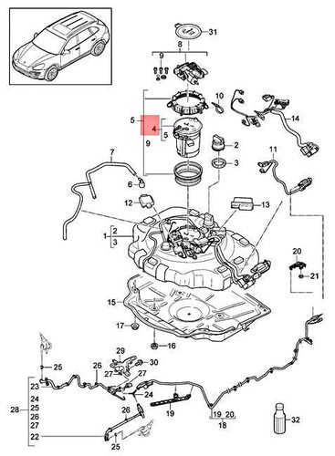 Genuine PORSCHE Repair Set 95811390103 | eBay
