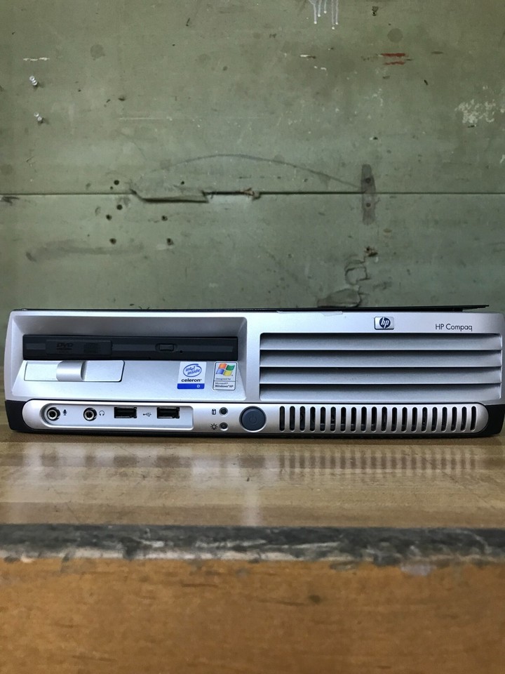 HP Compaq DC7600 SFF PC Computer Celeron 2.66GHz 1.5GB RAM 80GB HDD No ...