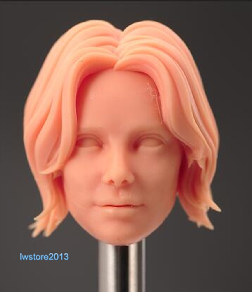 1:18 Charlize Theron Girl Head Sculpt For 3.75" Female Action Figure ...