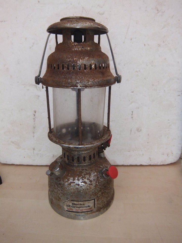Vintage ANCHOR Lamp, Old Storm Light, Chromed Paraffin Lantern | eBay UK