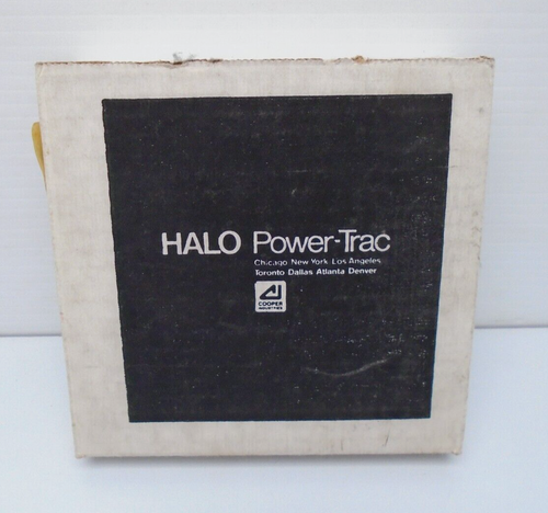 Cooper HALO Power-Trac Outlet Box for T-Bar Ceiling, Single Circuit ...