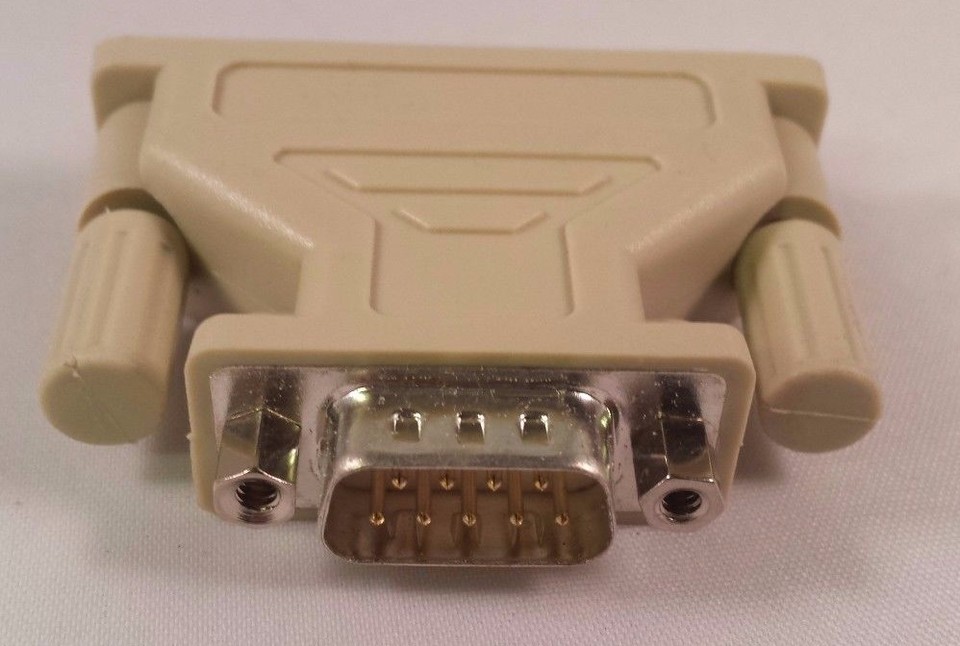 DB25 Female to DB 9 male Parallel to Serial Port Adapter DB 25F / DB9M ...