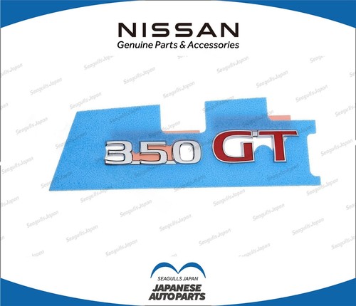 Nissan 03-07 Infiniti G35 Coupe Skyline V35 Rear Trunk 350GT Emblem ...