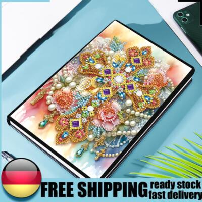 Flower Cross Diamond Art Notebook Kits for Adults Kids Home Office Art ...