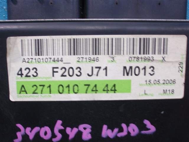 2006 Mercedes Benz C180 W203 Engine Computer ECU A2711534591 JDM ...