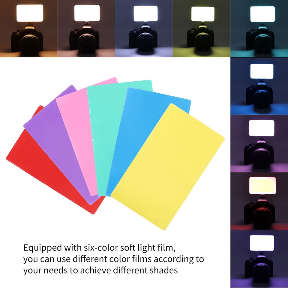 Portable LED Fill Light For Filming High CRI Soft Color Temperature ...