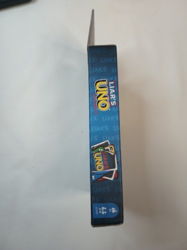 LIAR'S UNO Card Game "Trust No One" NEW. Mattel. Bluff. Strategy New ...