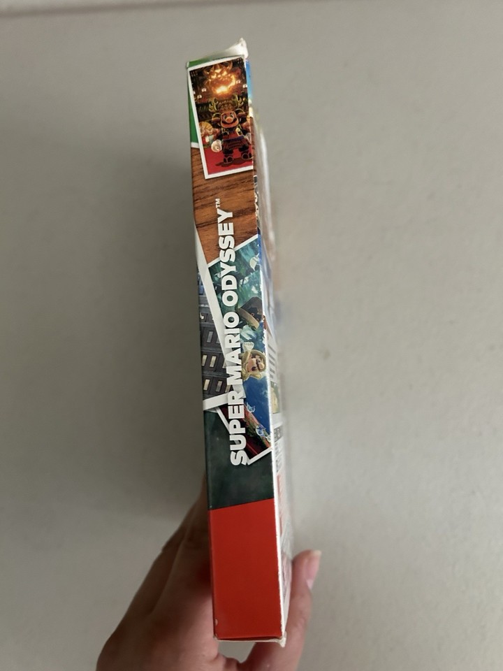 Nintendo Switch Super Mario Odyssey Box & Traveler's Guide ONLY (NO ...
